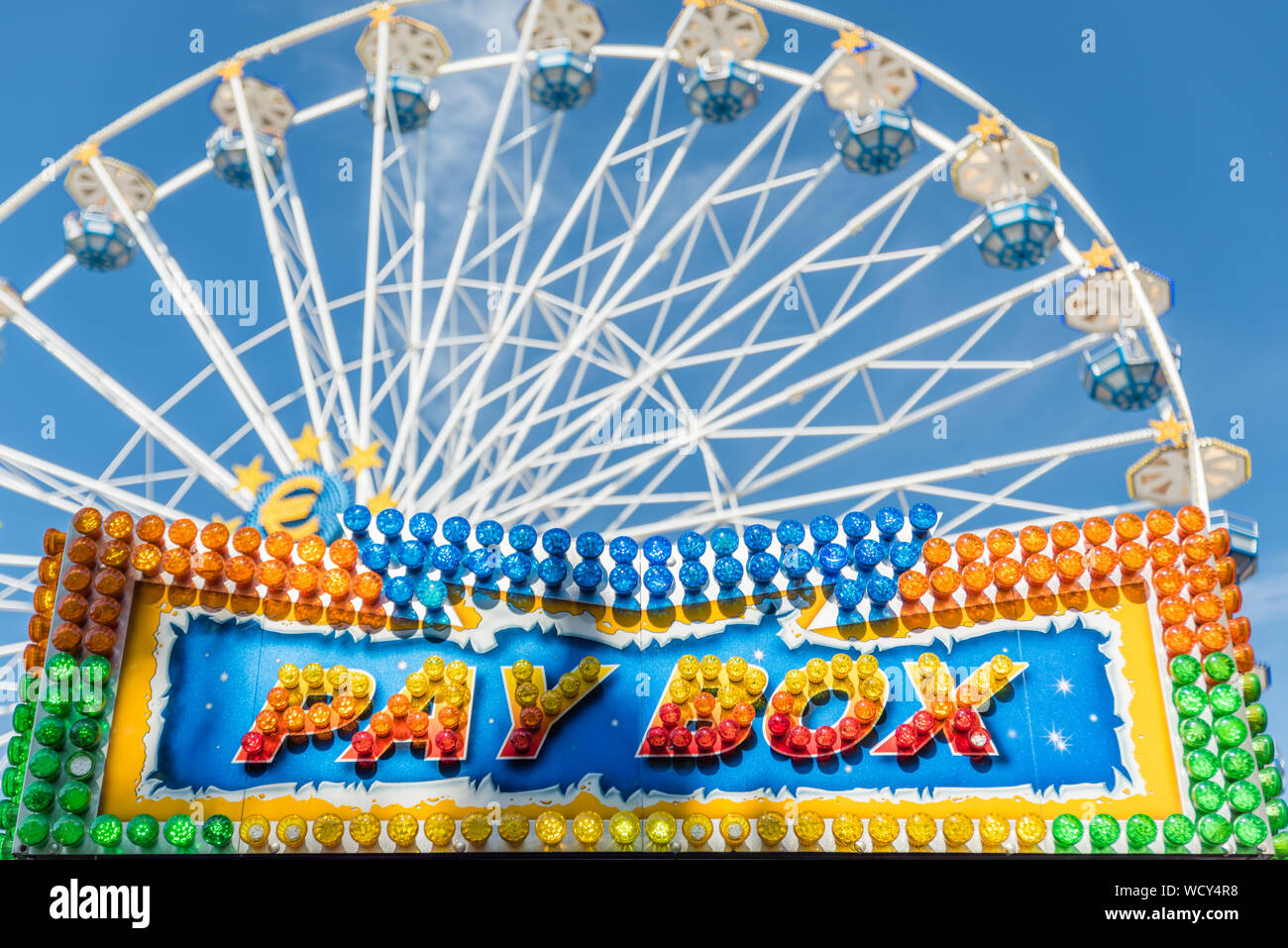 Fancy fair signs for banners and text for commercial use Stock Photo ...