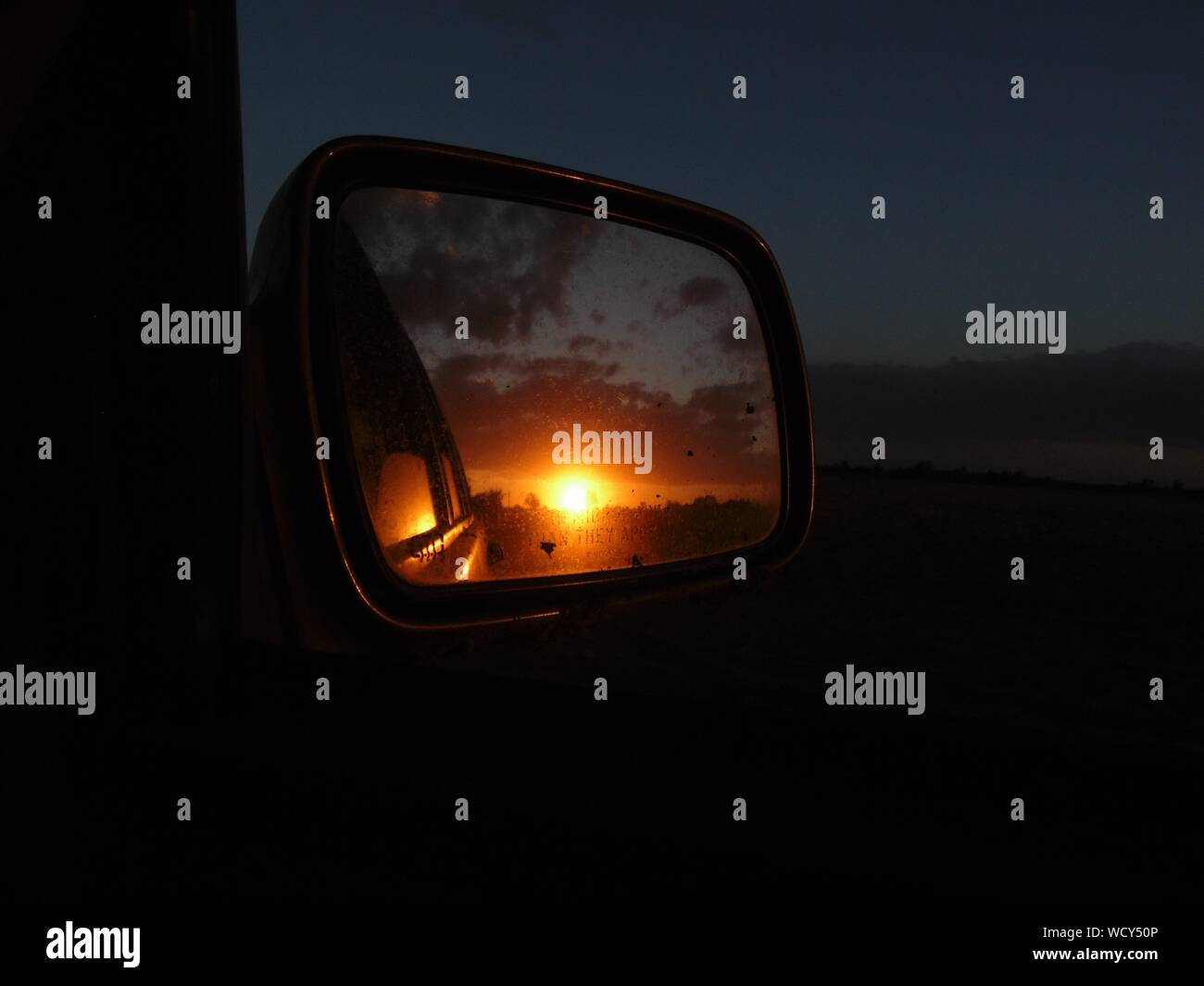 Car Reflecting Sunrise High Resolution Stock Photography and Images - Alamy