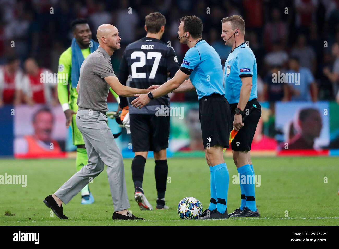Erik ten hag ajax champions league hi-res stock photography and images ...