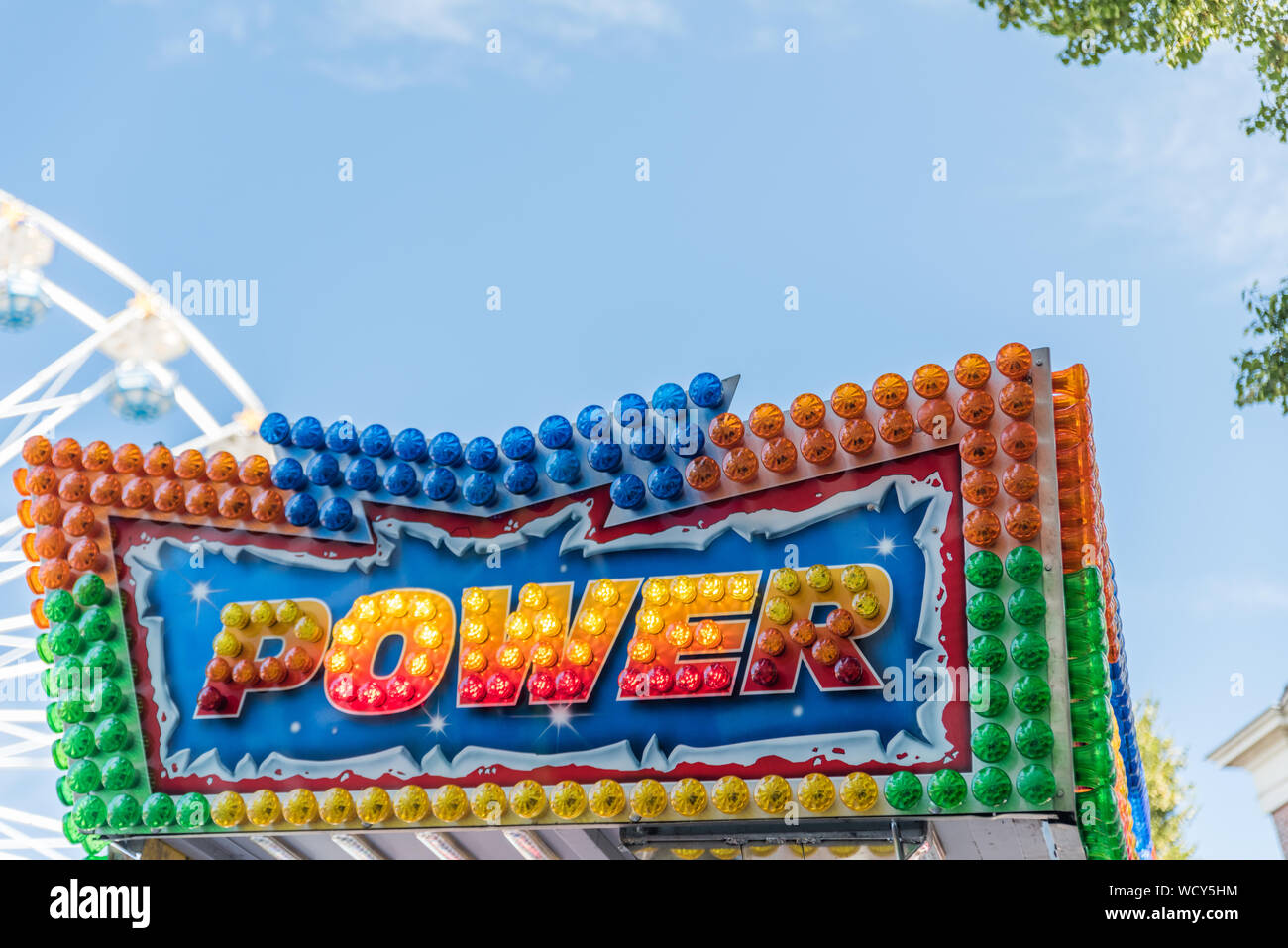 Fancy fair signs for banners and text for commercial use Stock Photo ...