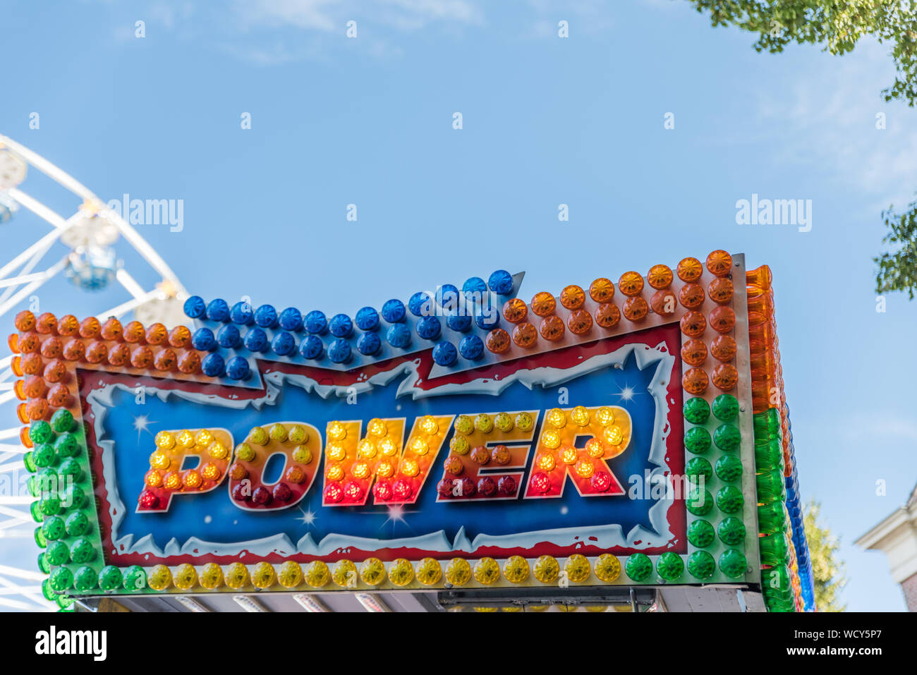 Fancy fair signs for banners and text for commercial use Stock Photo ...