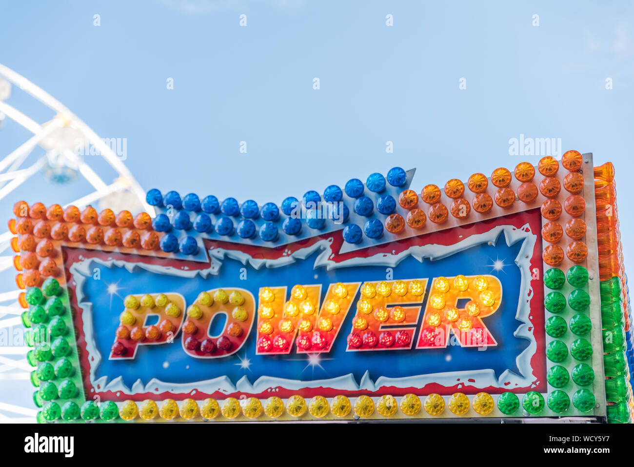 Fancy fair signs for banners and text for commercial use Stock Photo ...