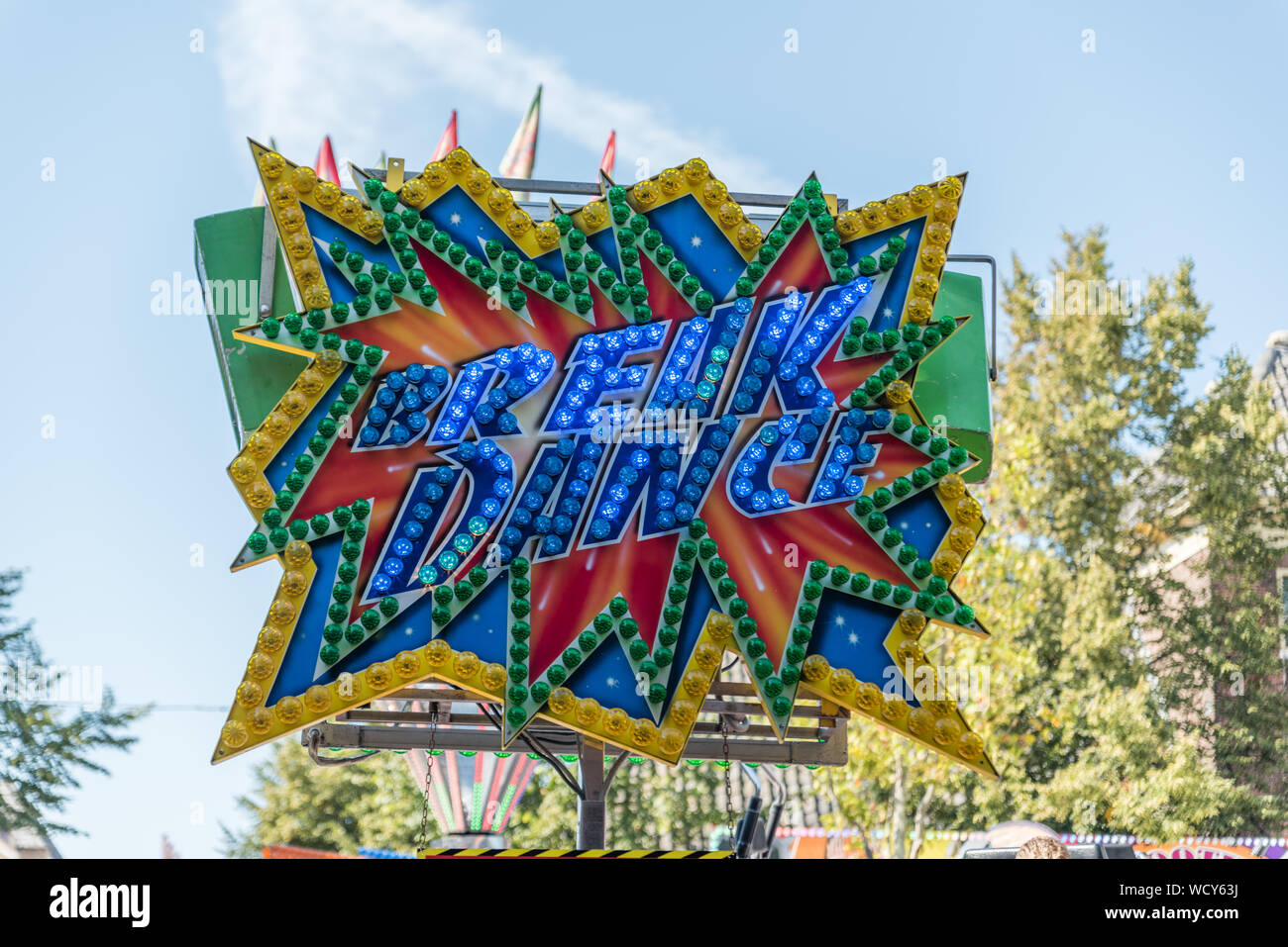 Fancy fair signs for banners and text for commercial use Stock Photo ...