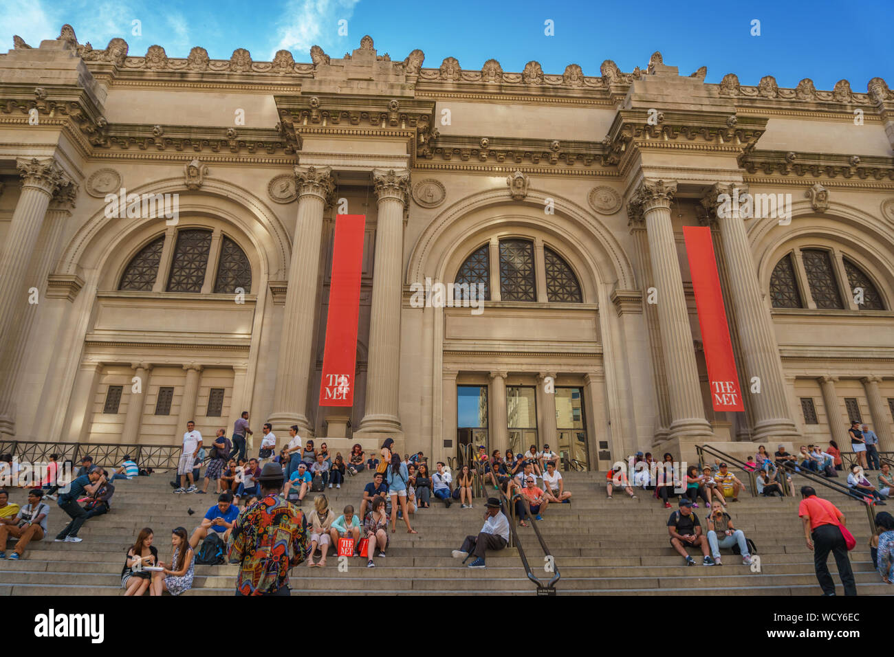 Metropolitan Museum of Art in New York City on June 21 2016. The Met is ...