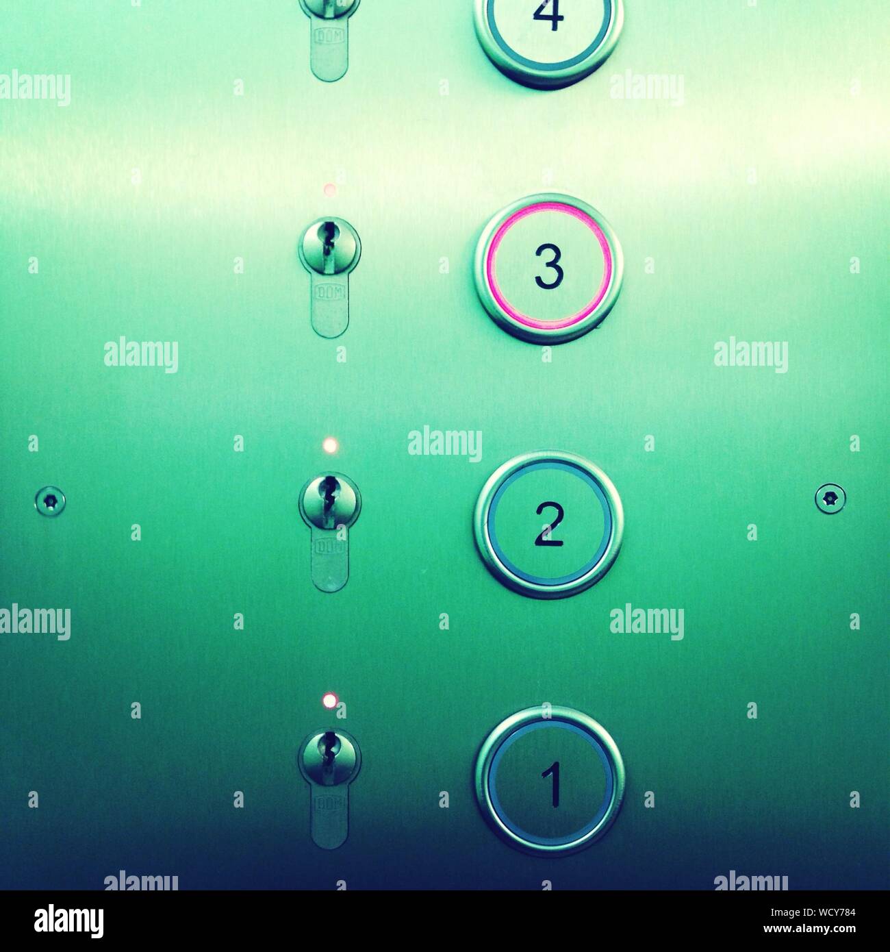 Lift or elevator panel and buttons hi-res stock photography and images ...