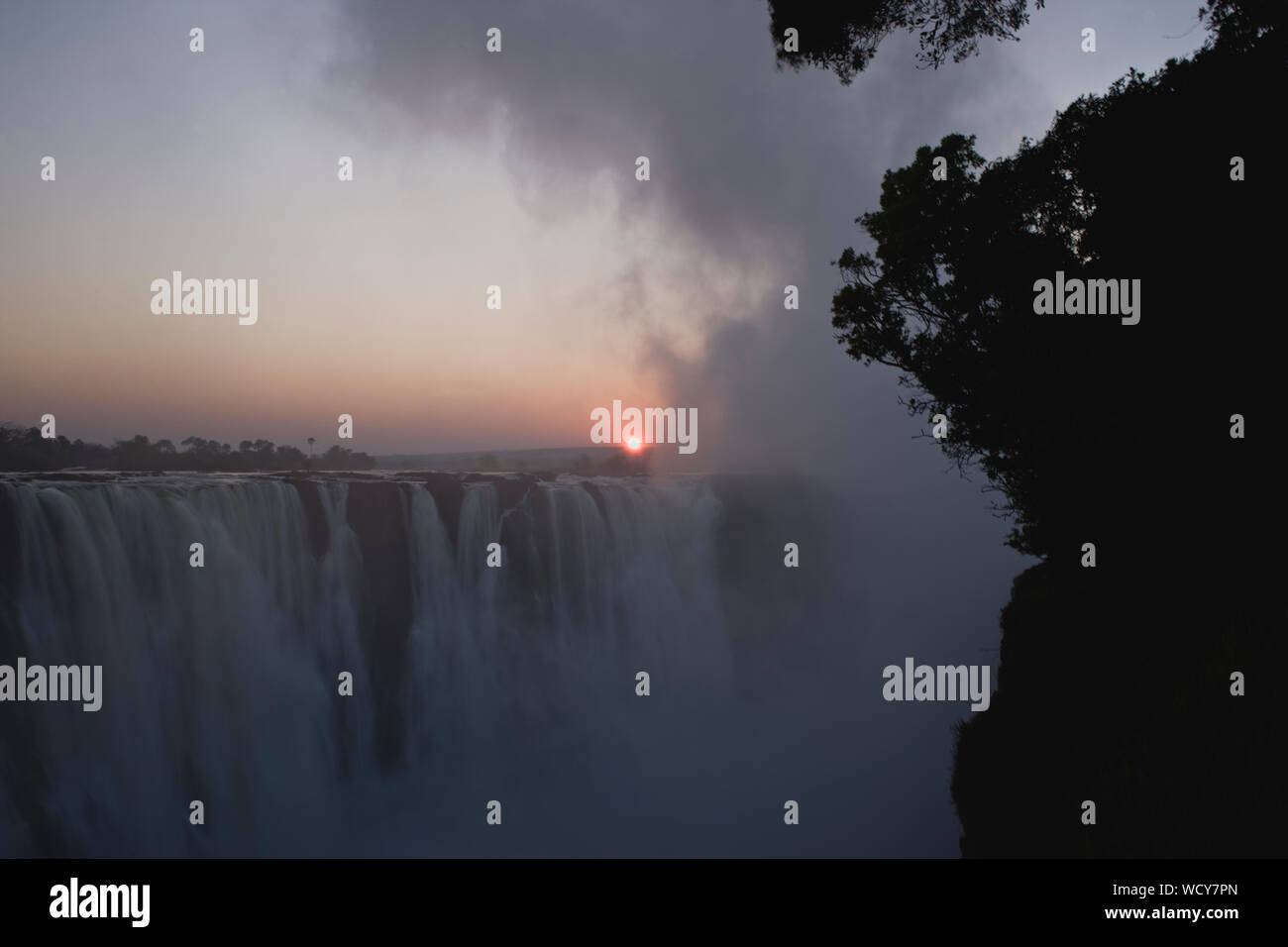 Mist rising from waterfall hi-res stock photography and images - Alamy