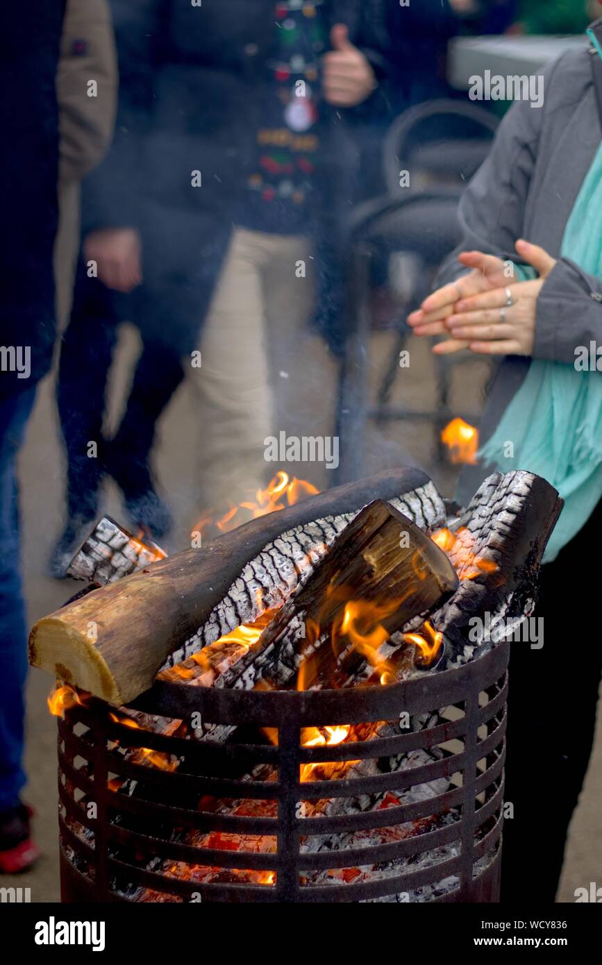 Woman and fire hi-res stock photography and images - Alamy