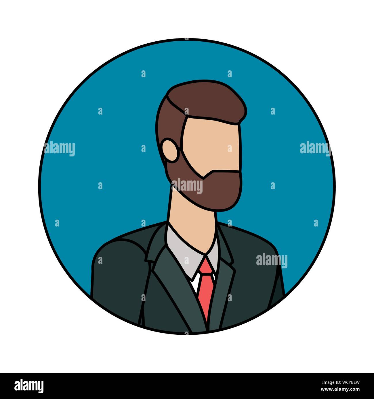 Businessman avatar cartoon design Stock Vector Image & Art - Alamy