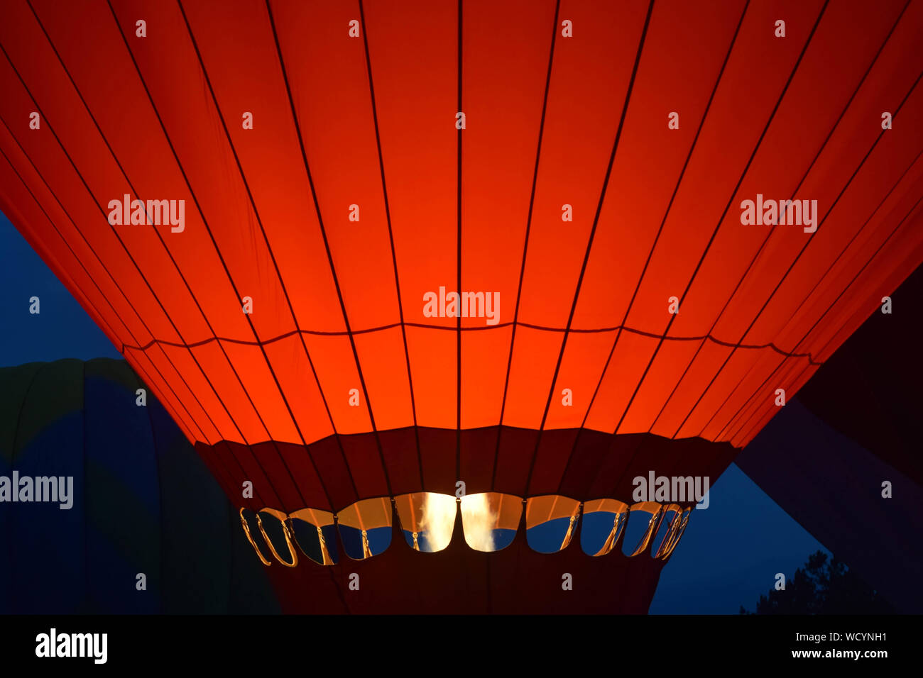 Balloon at dusk hi-res stock photography and images - Alamy