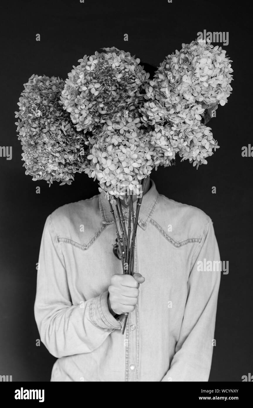Man of flowers hi-res stock photography and images - Alamy