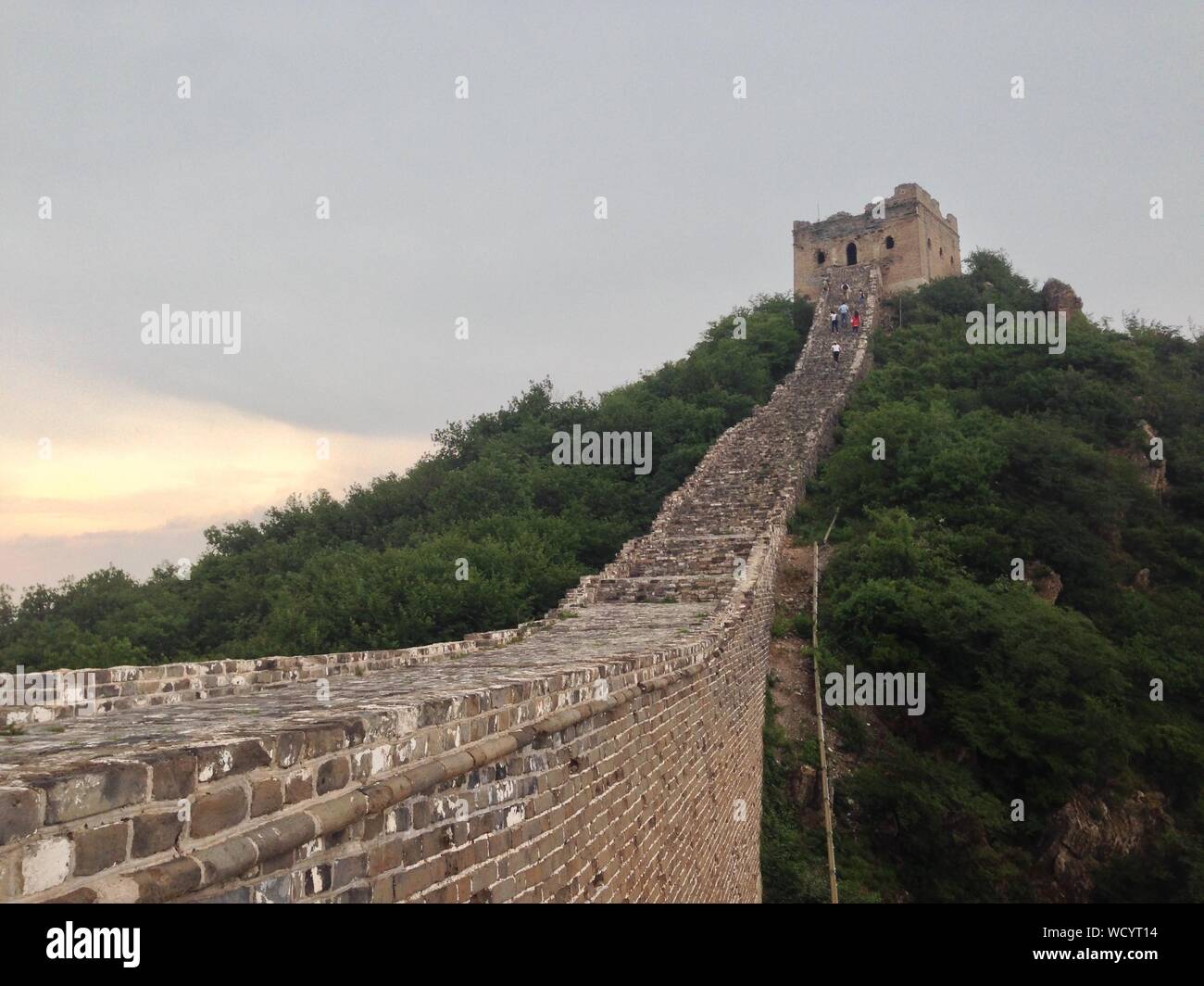 Old Stone Path Leading Toward Castle Stock Photo - Alamy