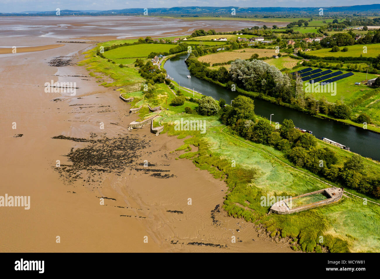 Gloucester aerial hi-res stock photography and images - Alamy