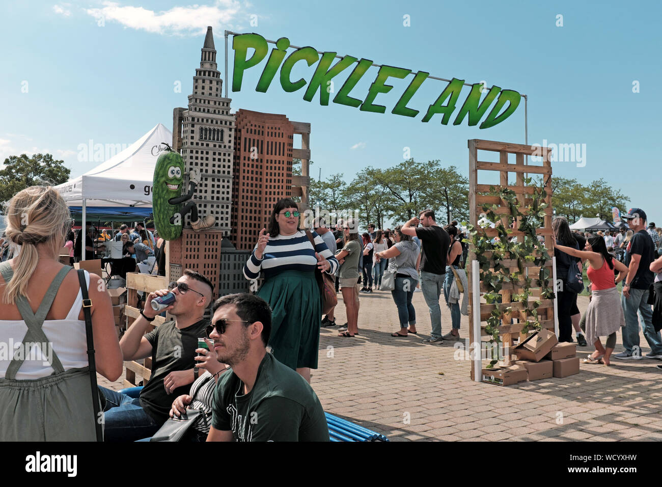 Cleveland pickle festival hi-res stock photography and images - Alamy