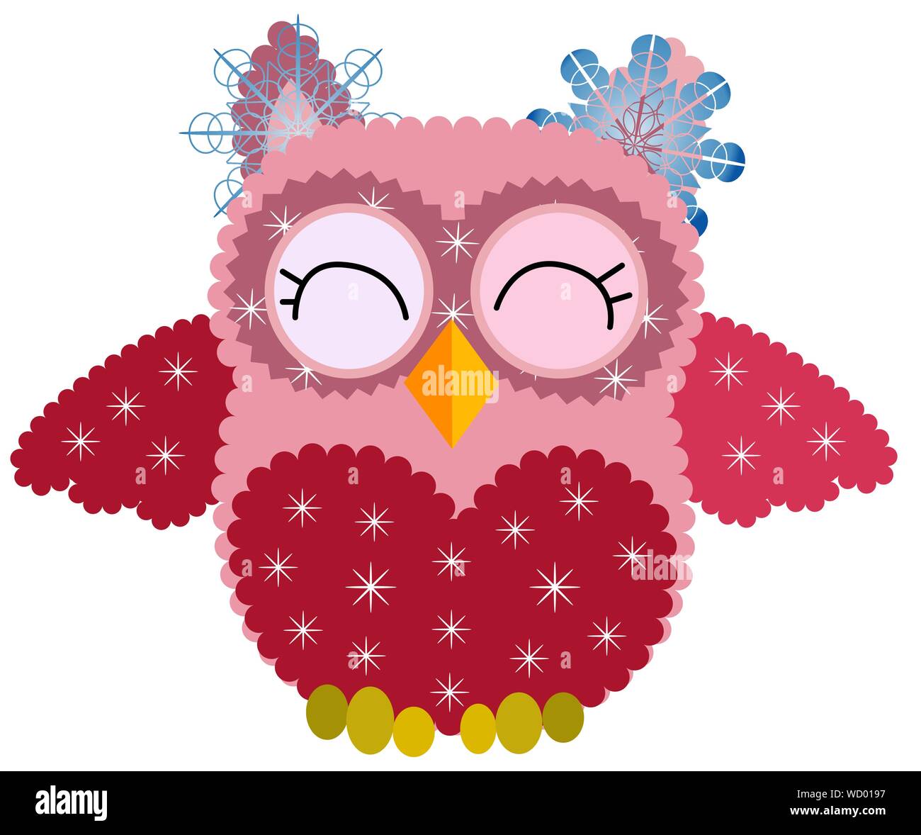 Owls Clipart Pink