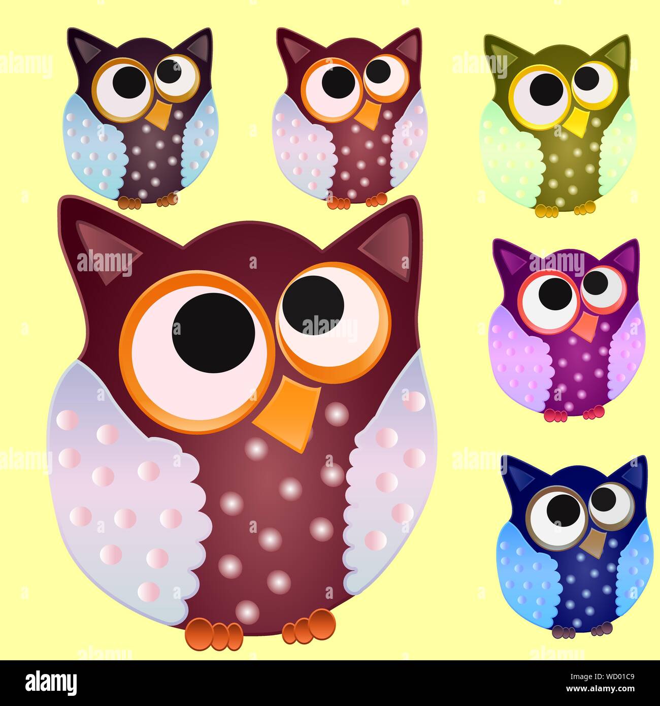 Little six Stock Vector Images - Alamy