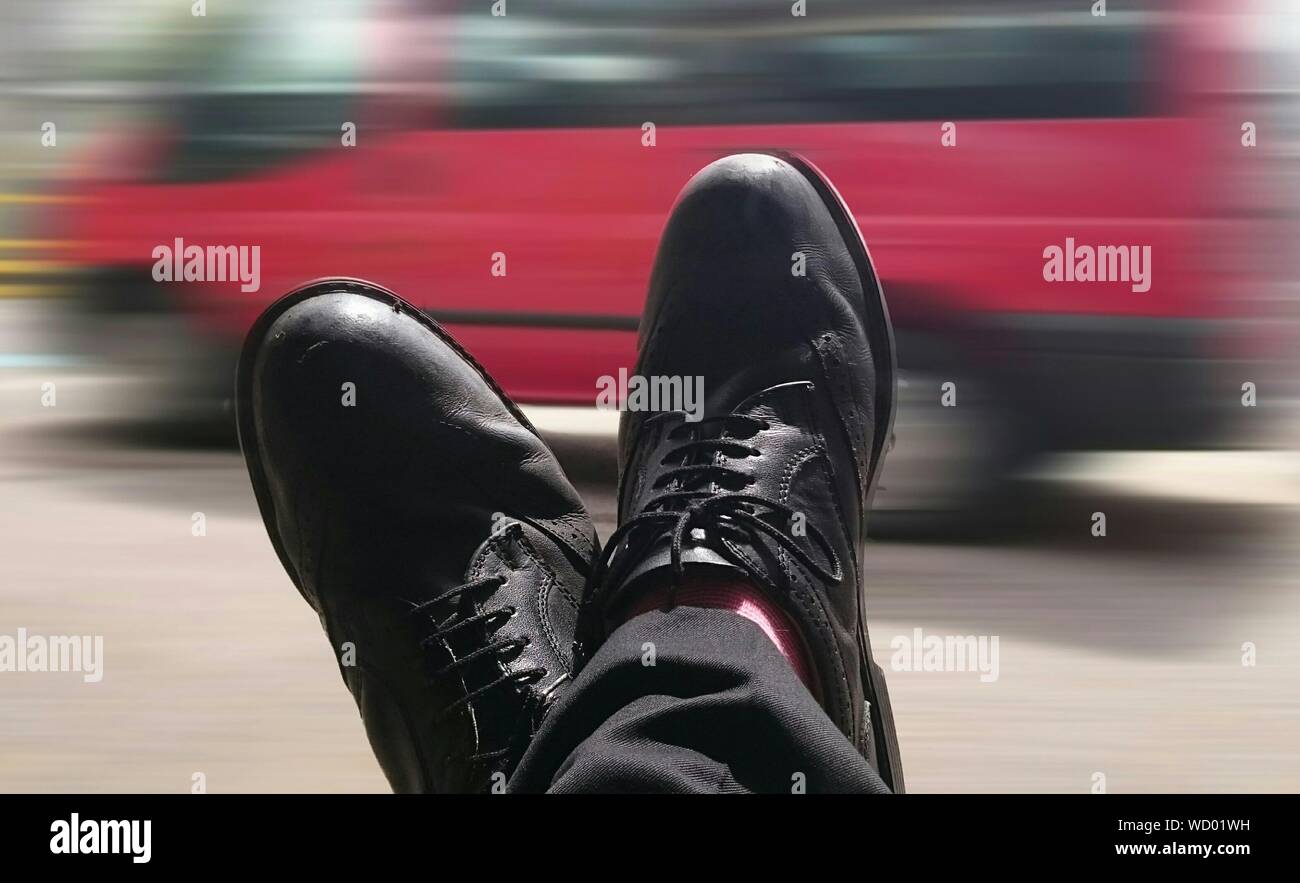 Shoes crossed hi-res stock photography and images - Alamy