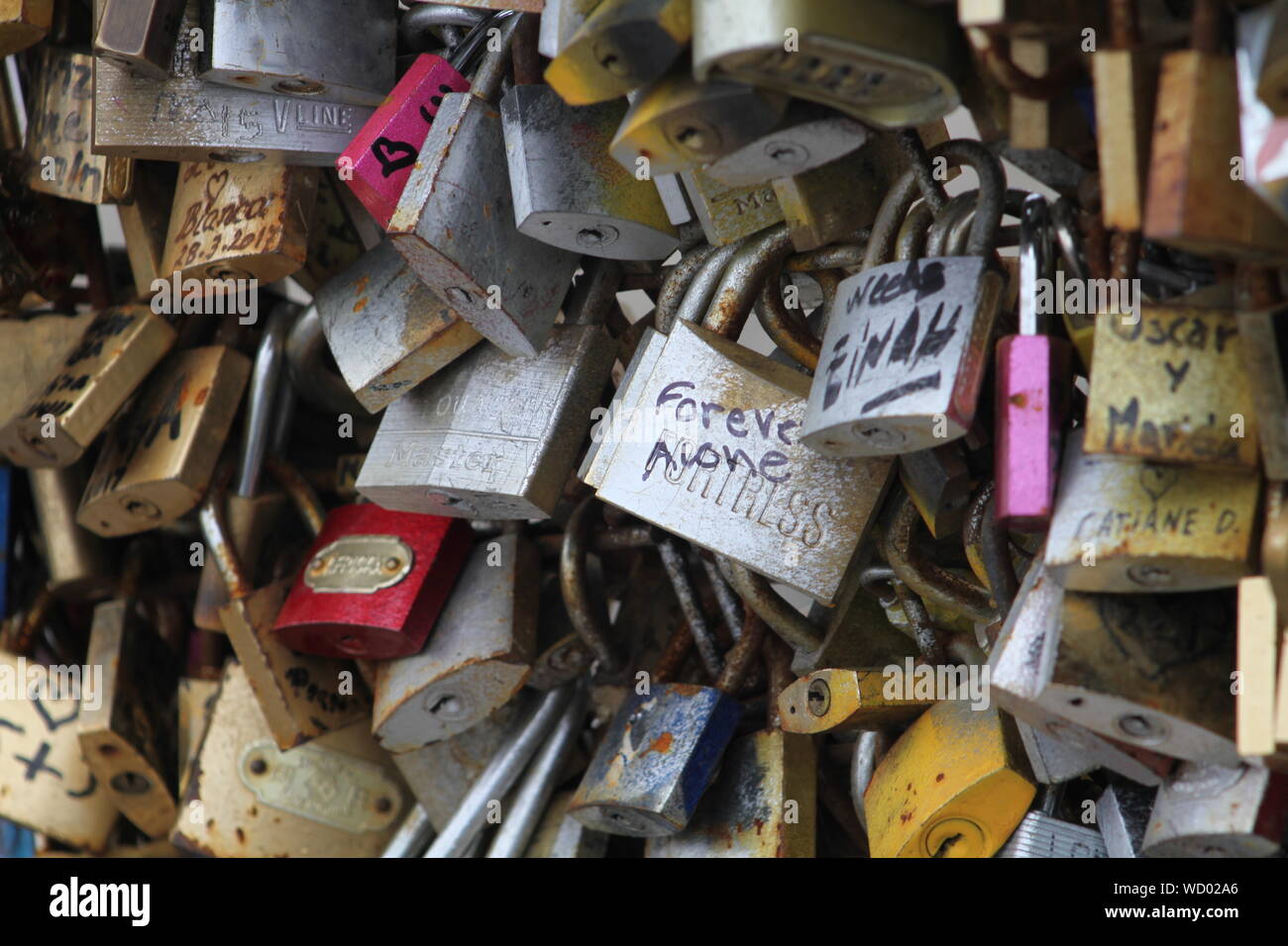 Love lock culture hi-res stock photography and images - Alamy
