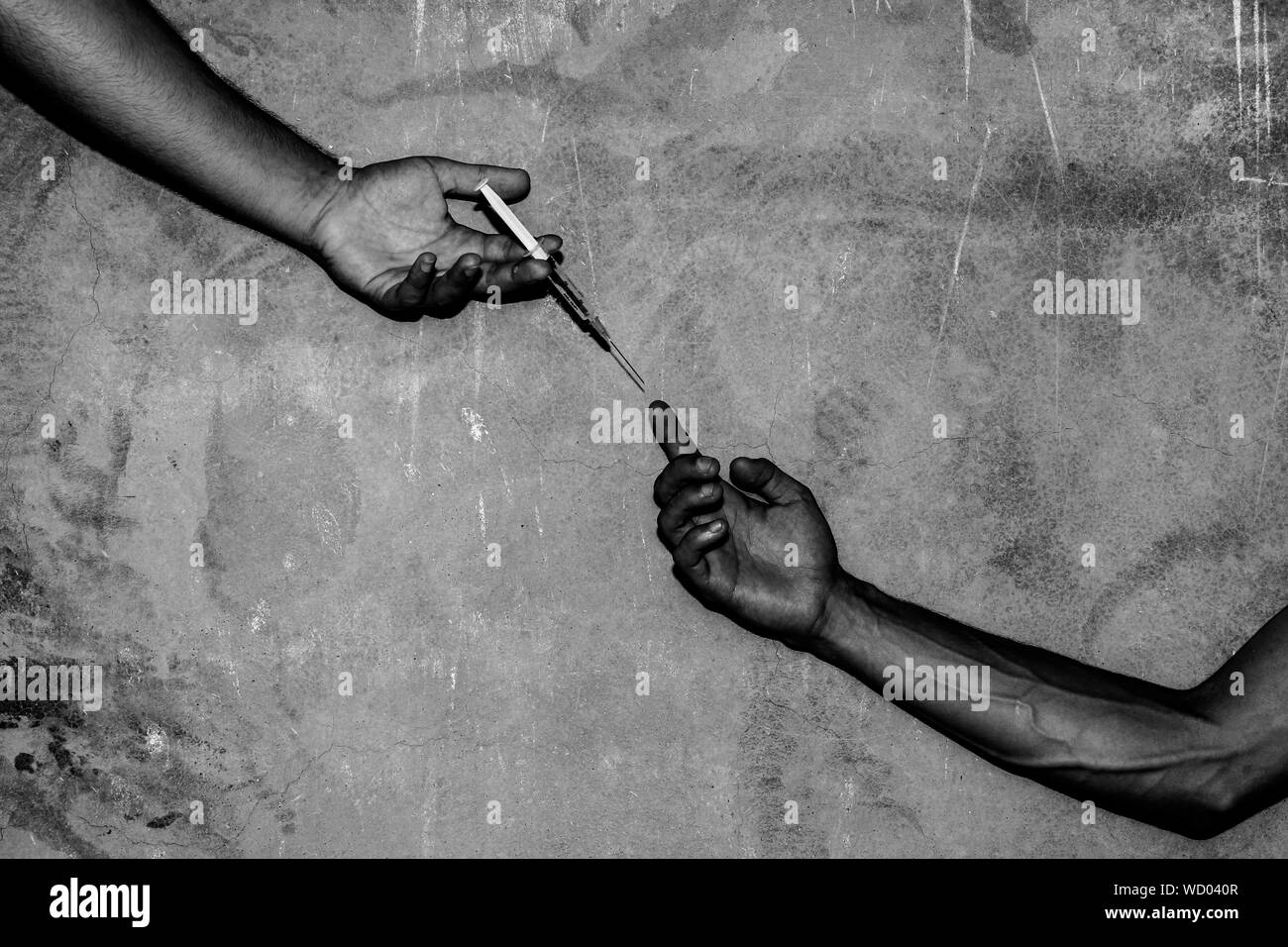 Hand passing hi-res stock photography and images - Alamy