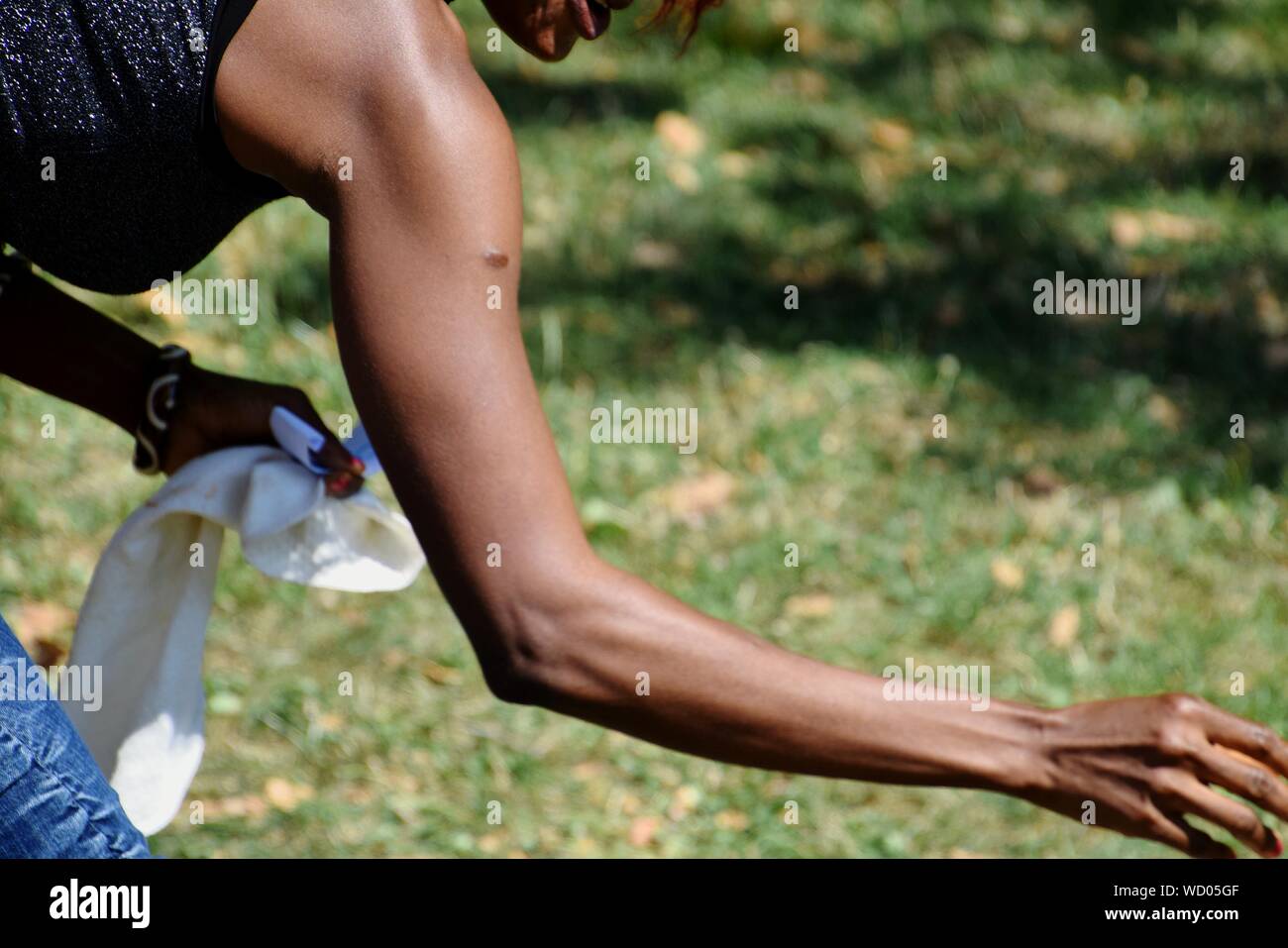 Bending the body hi-res stock photography and images - Alamy