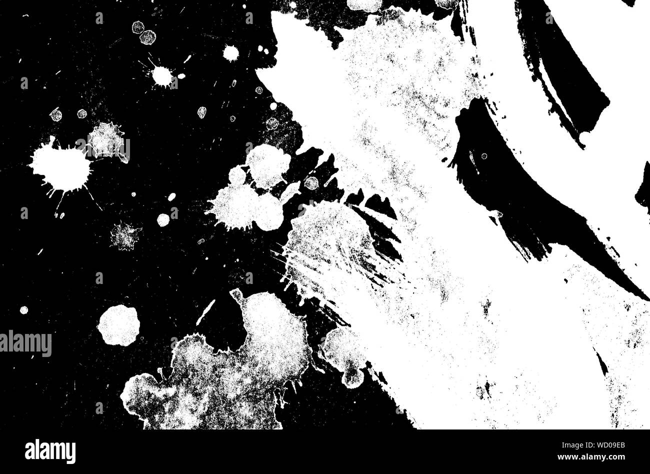 Black and white watercolor splash. Watercolor texture background Stock ...