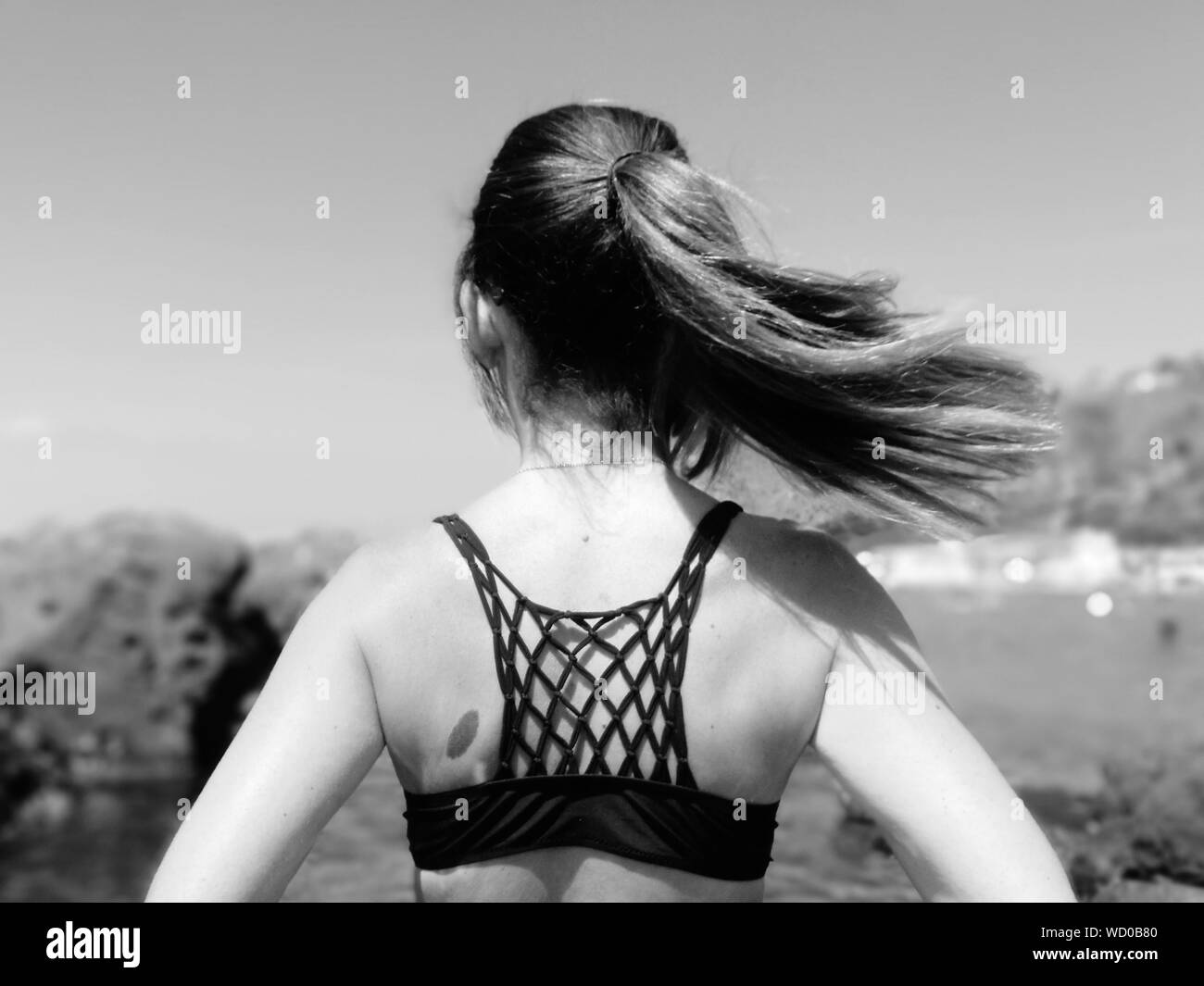 Woman ponytail hi-res stock photography and images - Alamy