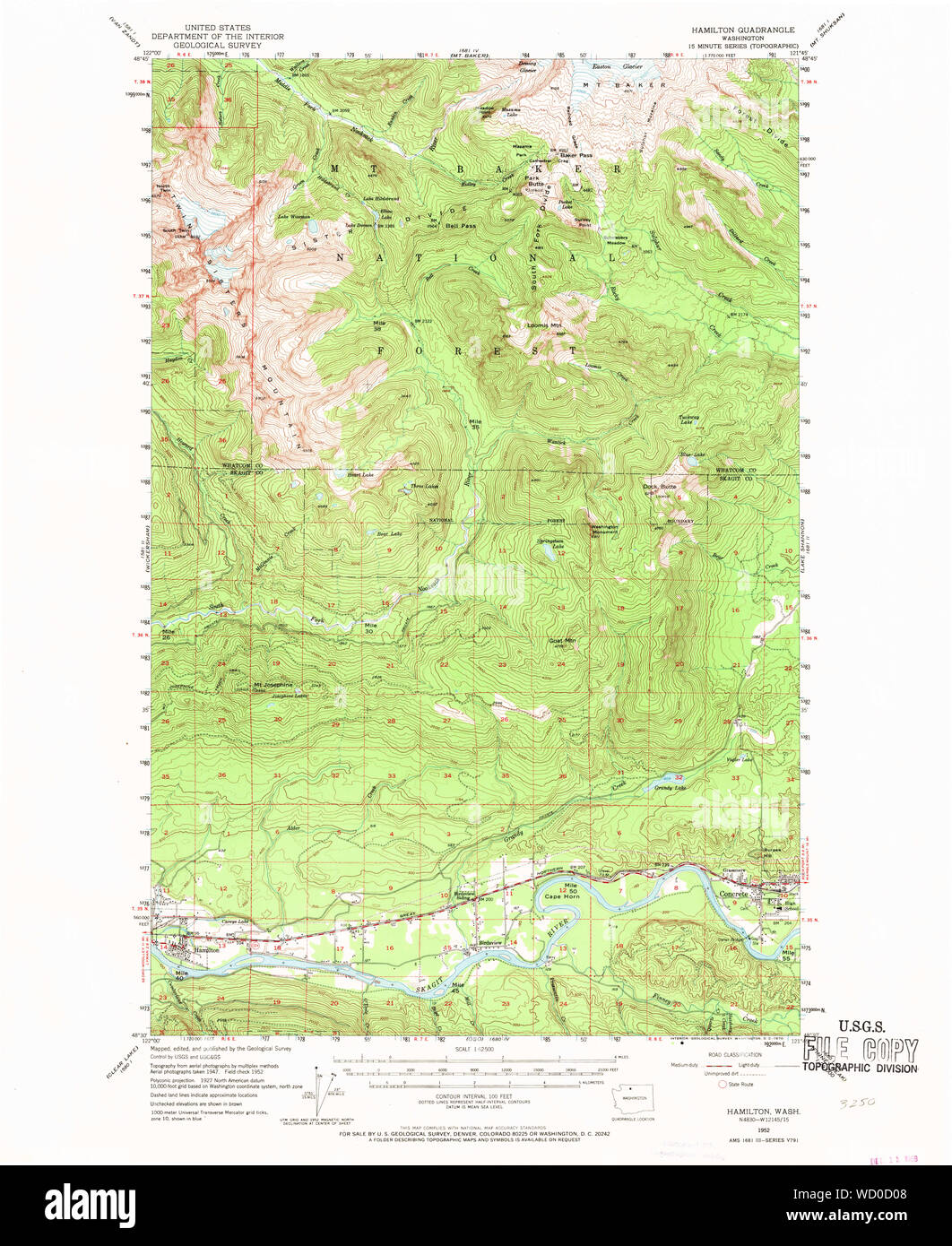 Hamilton map Cut Out Stock Images & Pictures - Alamy