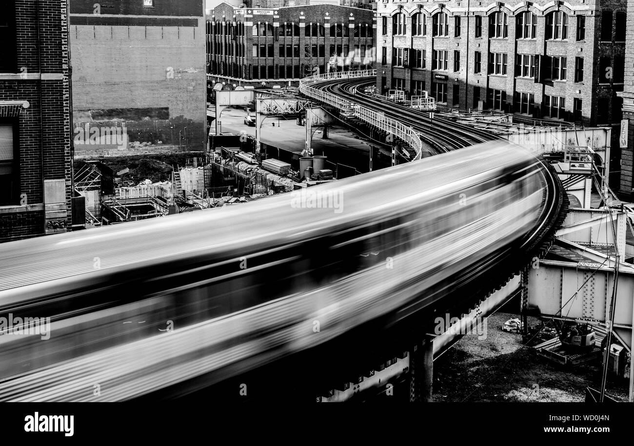 Monorail on bridge hi-res stock photography and images - Alamy