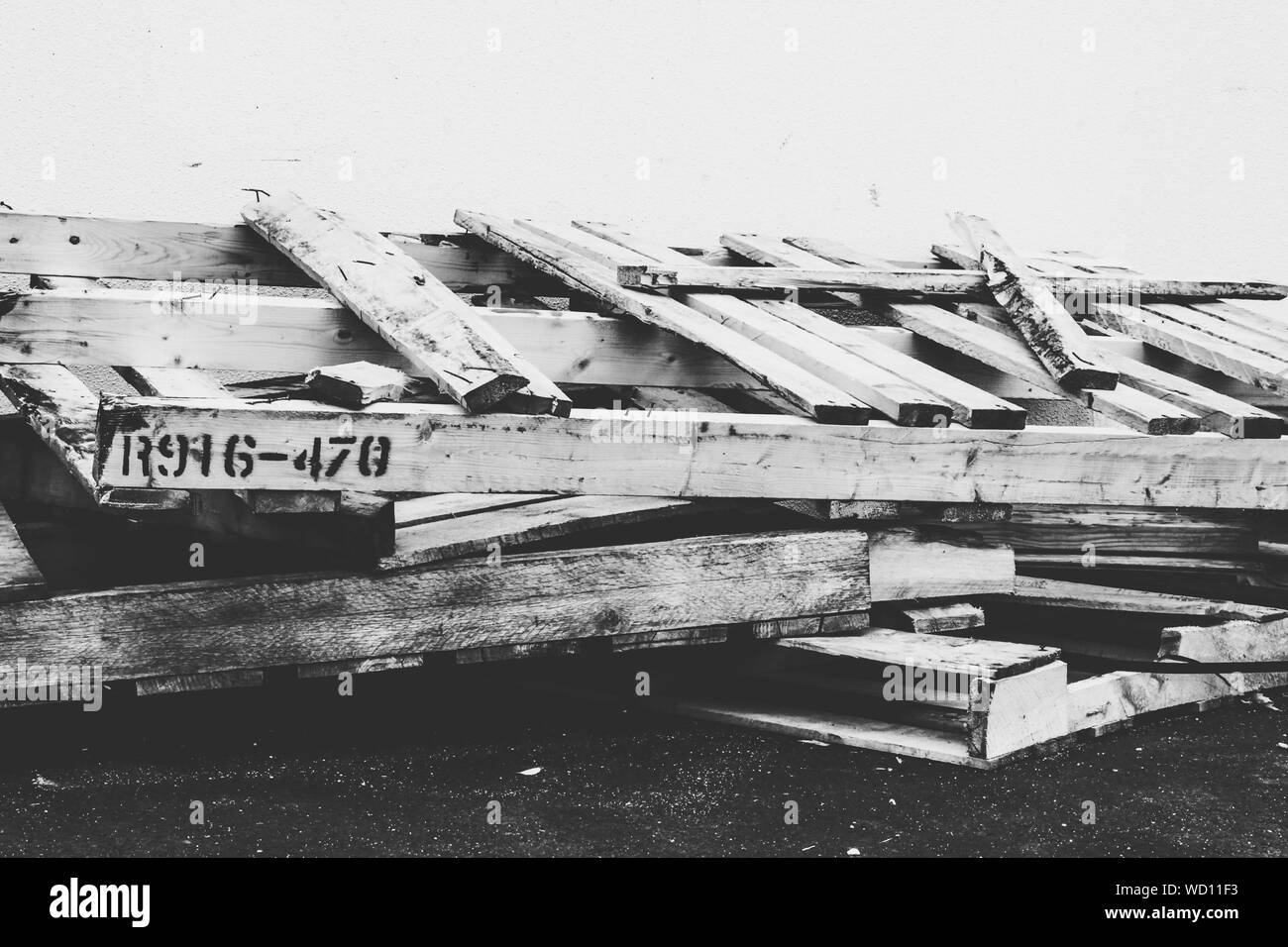 Stack Of Pallets High Resolution Stock Photography and Images - Alamy