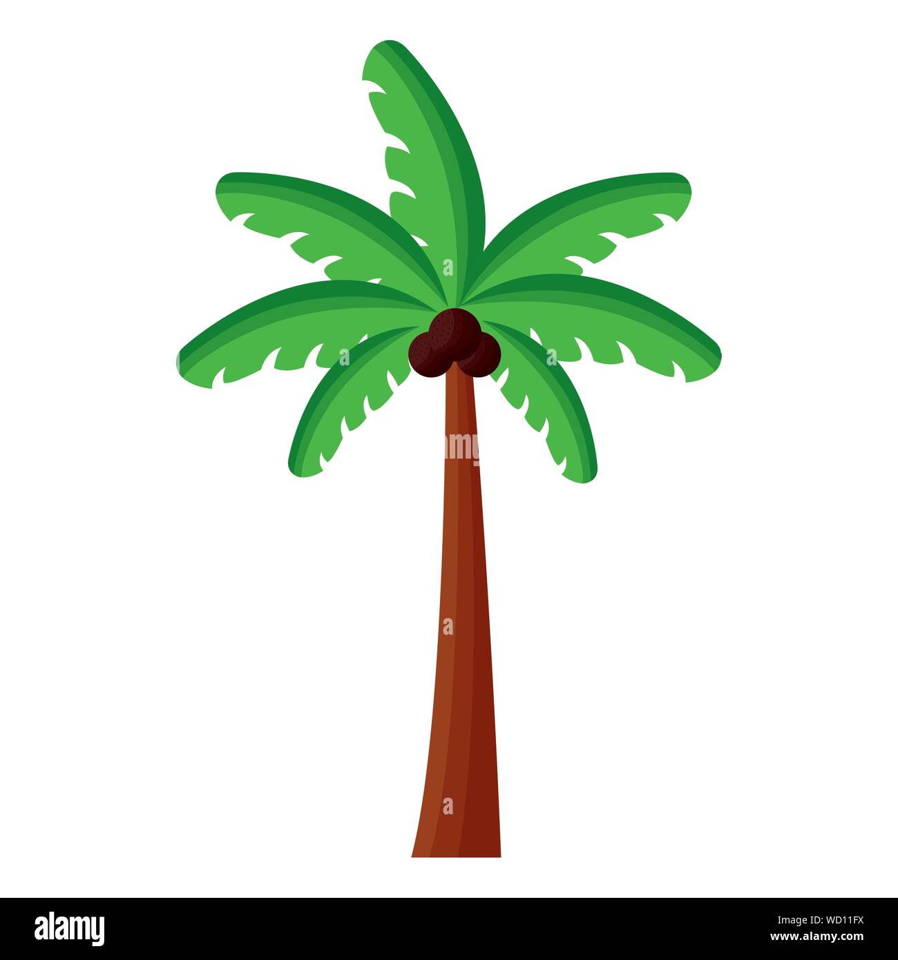 Palm tree of summer season design Stock Vector Image & Art - Alamy