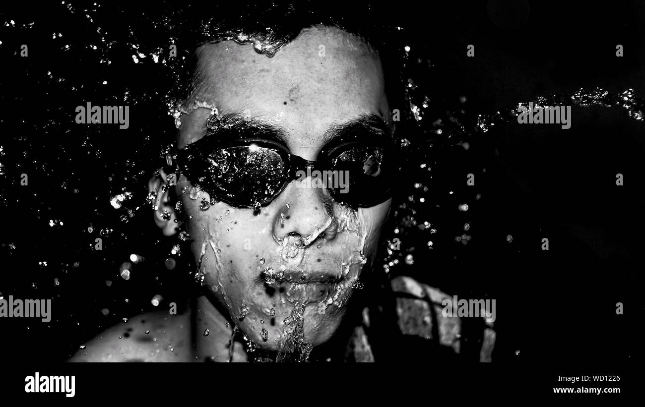 White mans face hi-res stock photography and images - Alamy