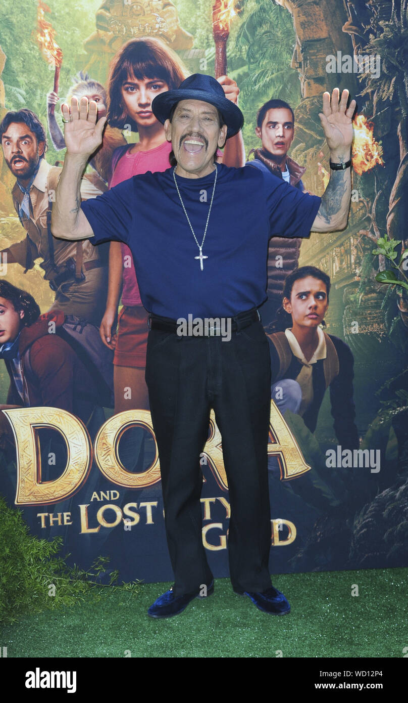 Premiere Dora and the Lost City of Gold Featuring: Danny Trejo Where ...