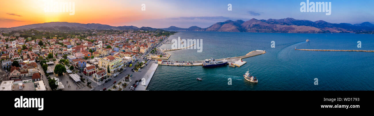 Kefalonia greece kephalonia lixouri town hi-res stock photography and ...