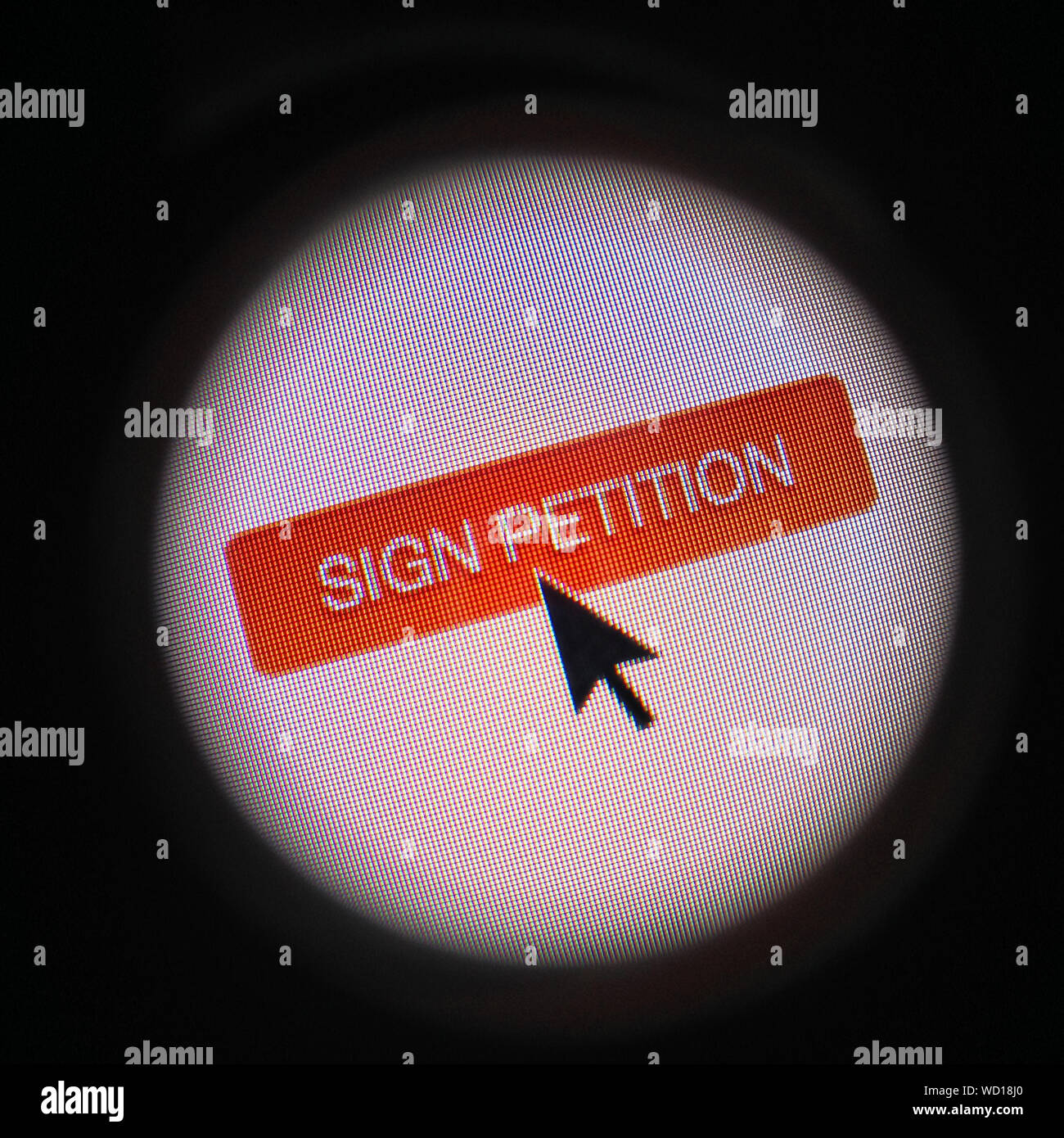 Monitor sign hi-res stock photography and images - Alamy