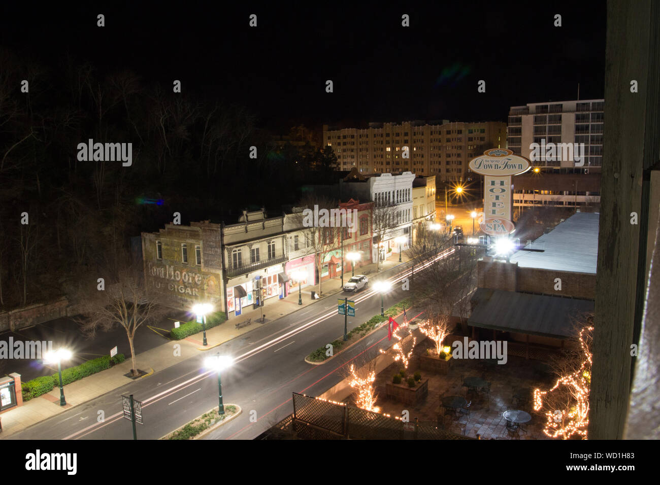 Downtown hot springs hi-res stock photography and images - Alamy