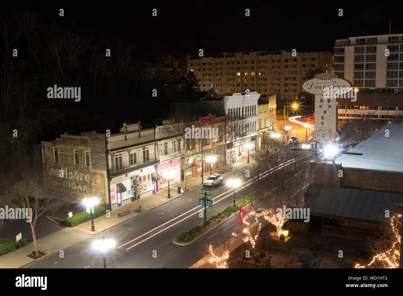 Downtown hot springs hi-res stock photography and images - Alamy