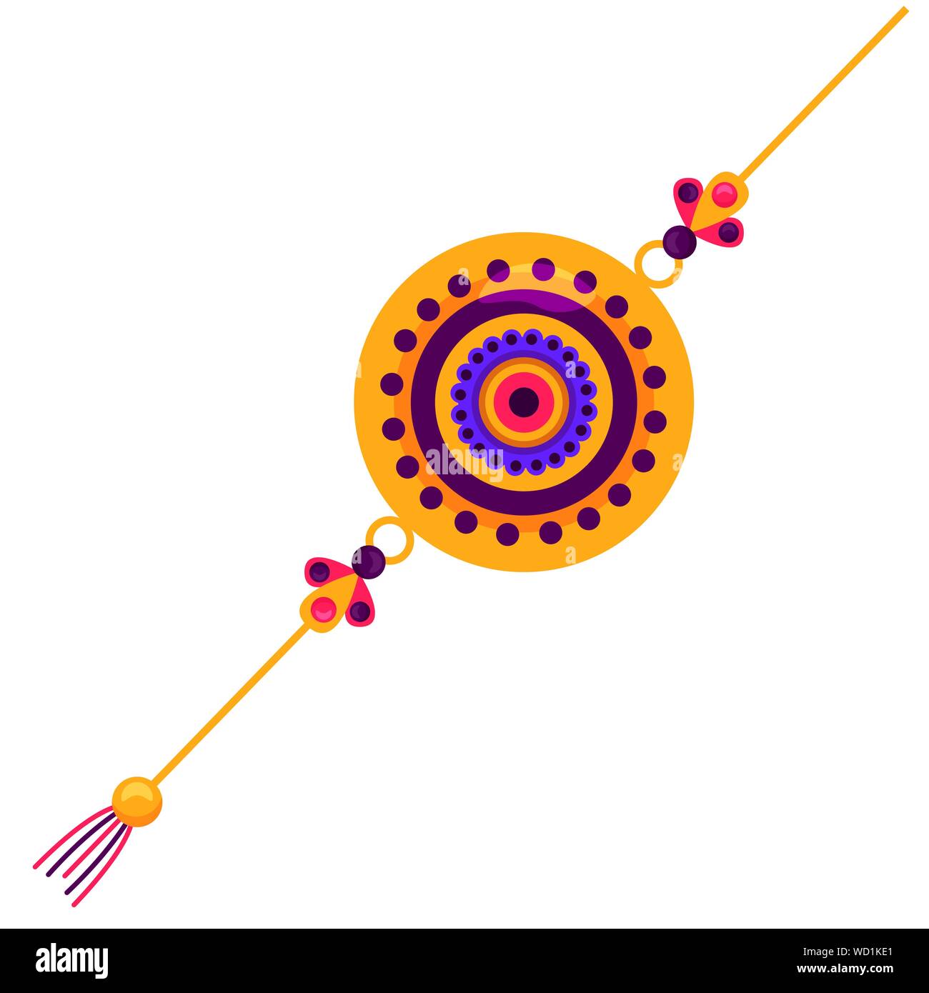 Isolated raksha bandhan vector design Stock Vector Image & Art - Alamy