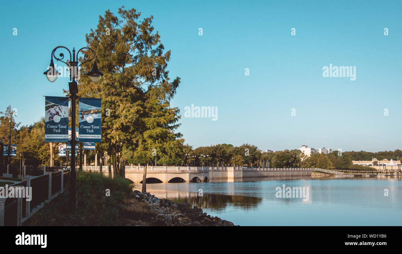 Cranes Roost an outdoor park in Altamonte Springs Florida featuring one ...