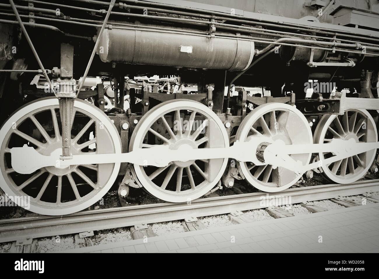 Old Fashioned Railroad Tracks High Resolution Stock Photography and ...