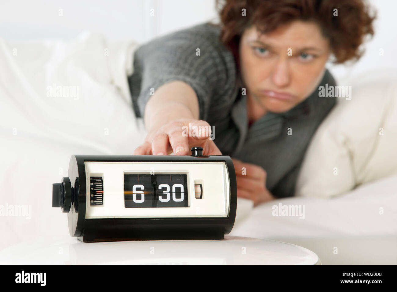 Digital clock bed hi-res stock photography and images - Alamy