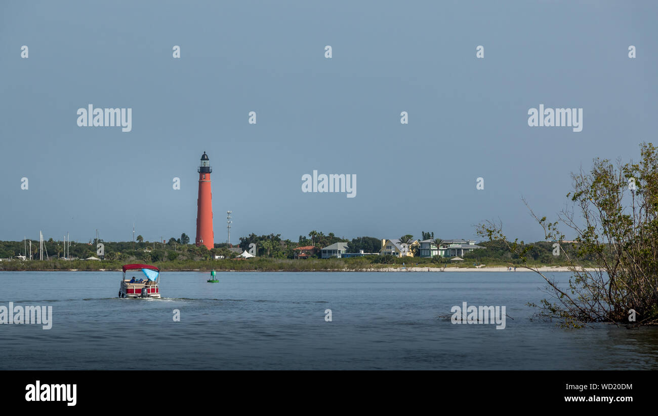 Mapa De Ponce Inlet, Florida