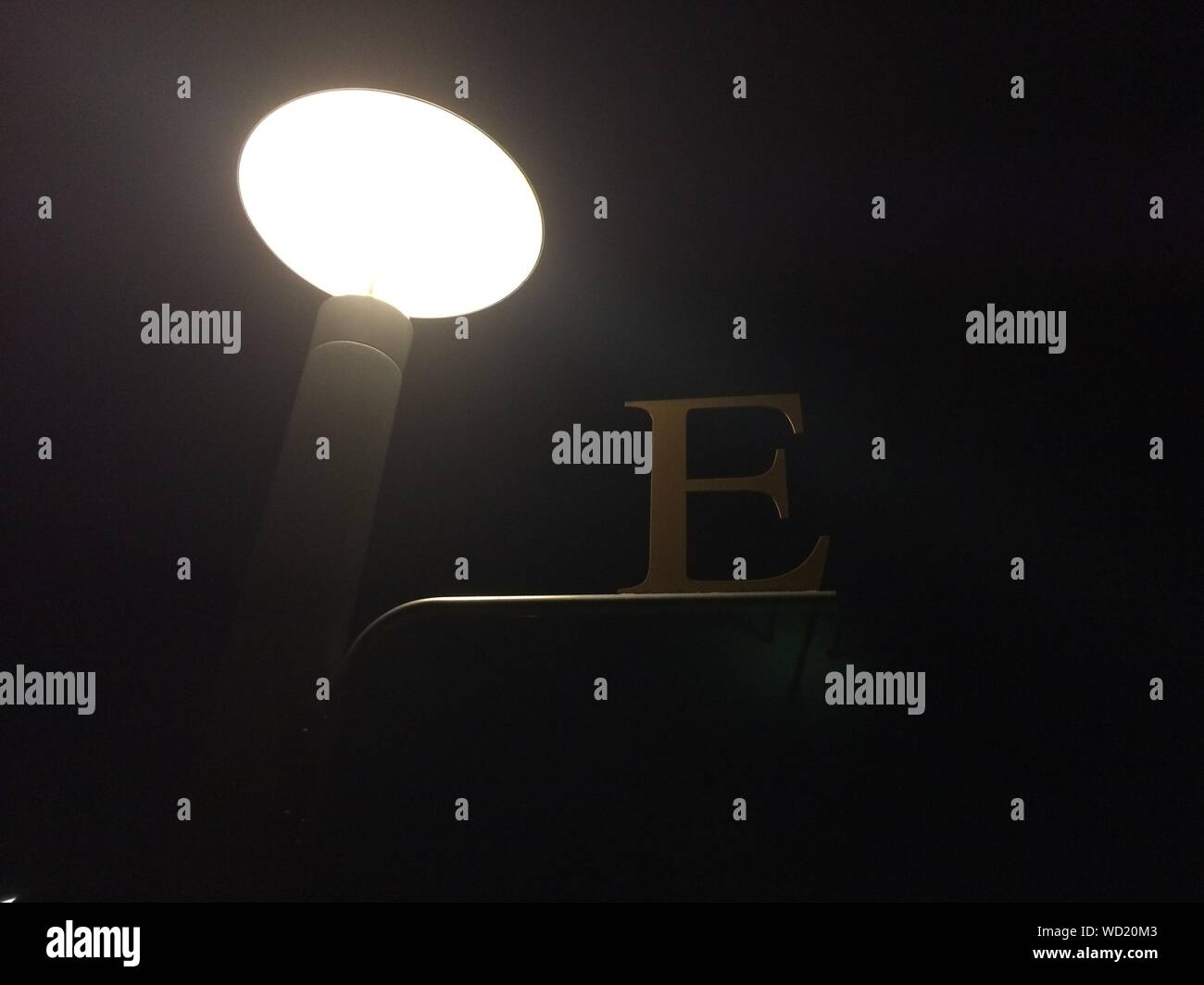 Illuminated Letter E High Resolution Stock Photography and Images - Alamy