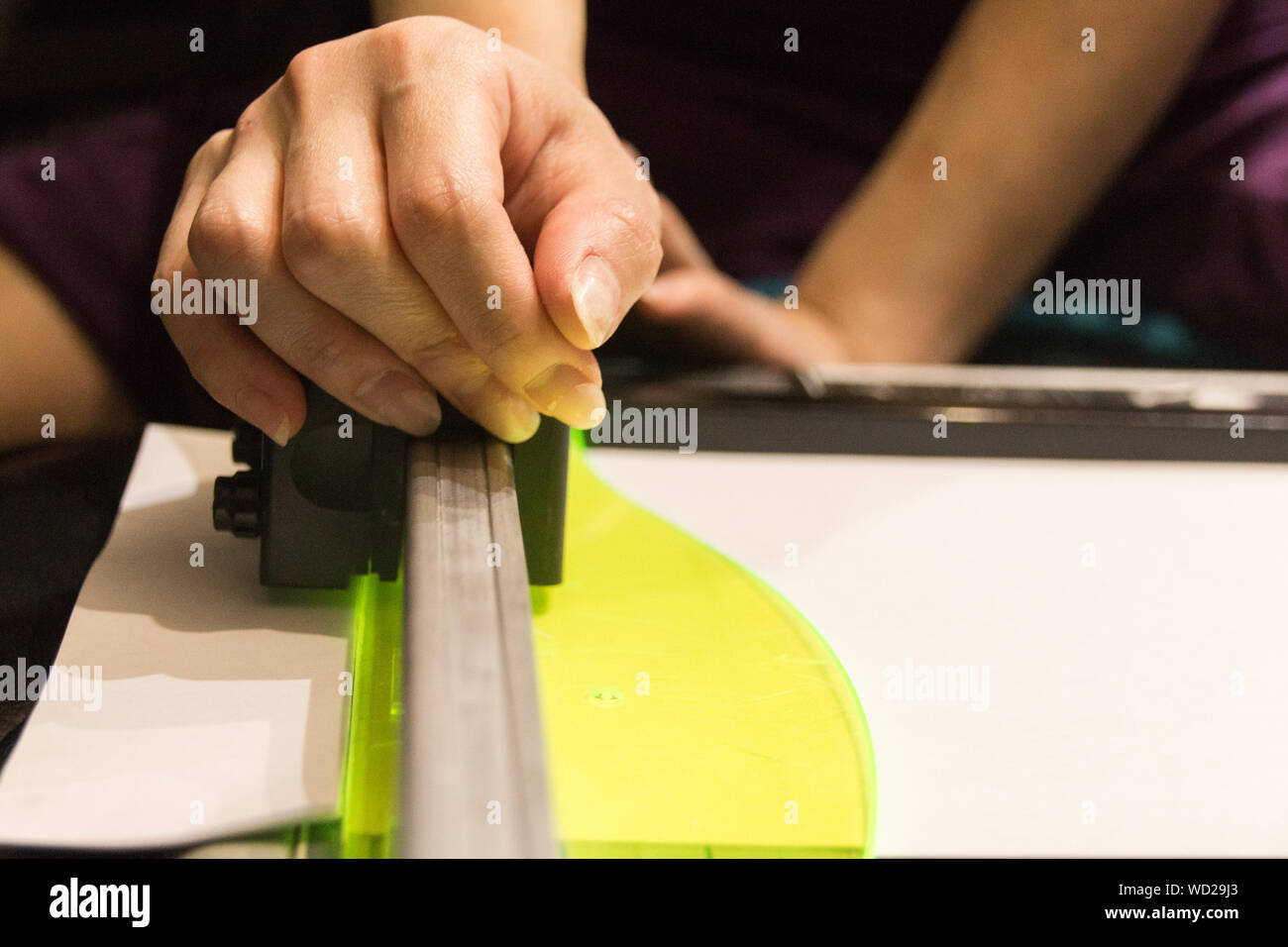 Hand cutting machine hi-res stock photography and images - Alamy