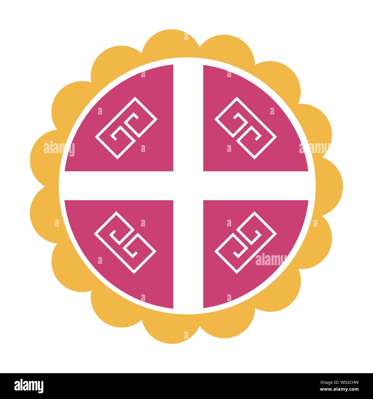 Isolated china circle vector design Stock Vector Image & Art - Alamy