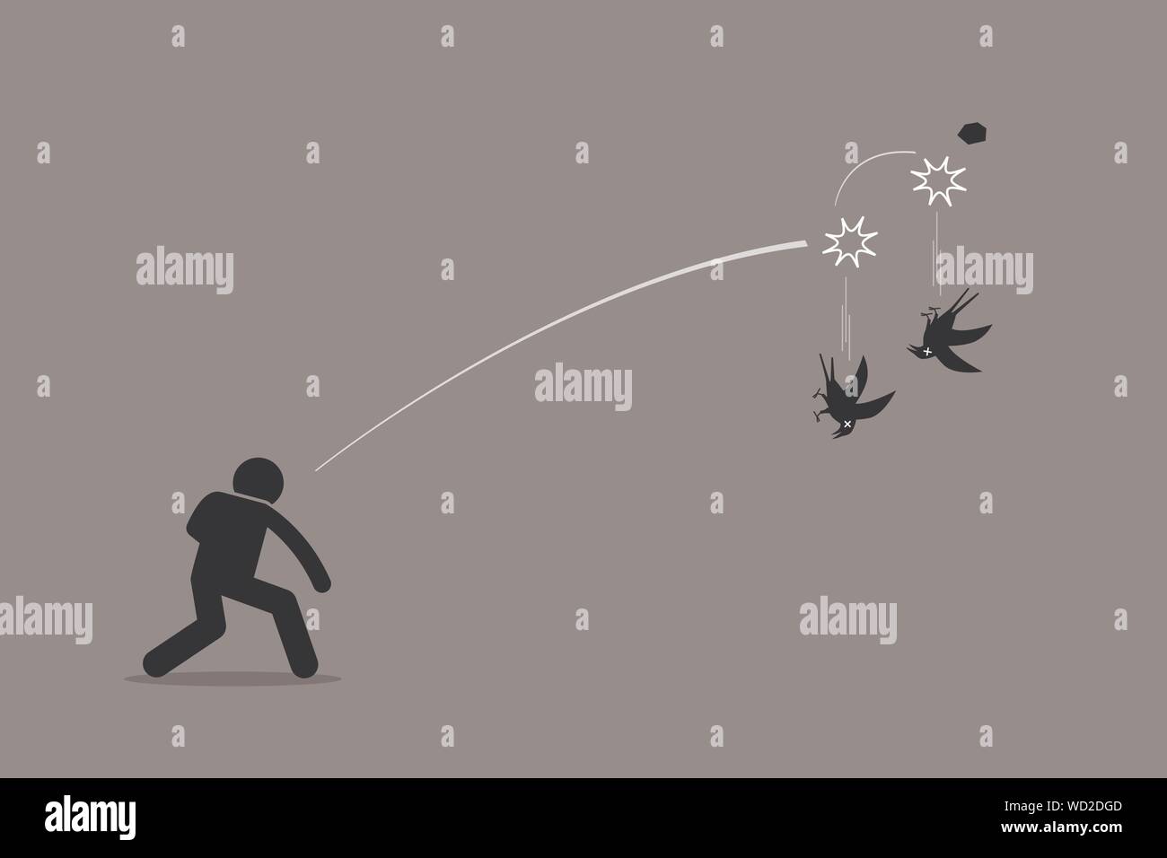 Proverb depicts hi-res stock photography and images - Alamy