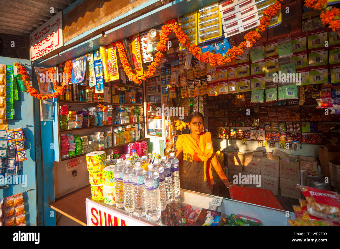 Indian girl working hi-res stock photography and images - Alamy