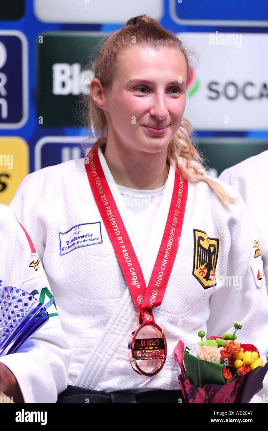 Nippon Budokan, Tokyo, Japan. 28th Aug, 2019. Martyna Trajdos (GER ...