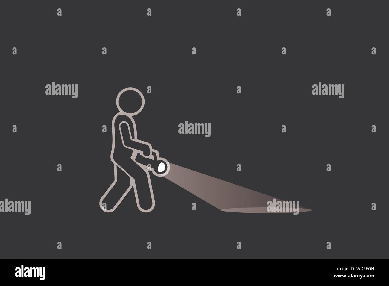 Carrying a torch Stock Vector Images - Alamy