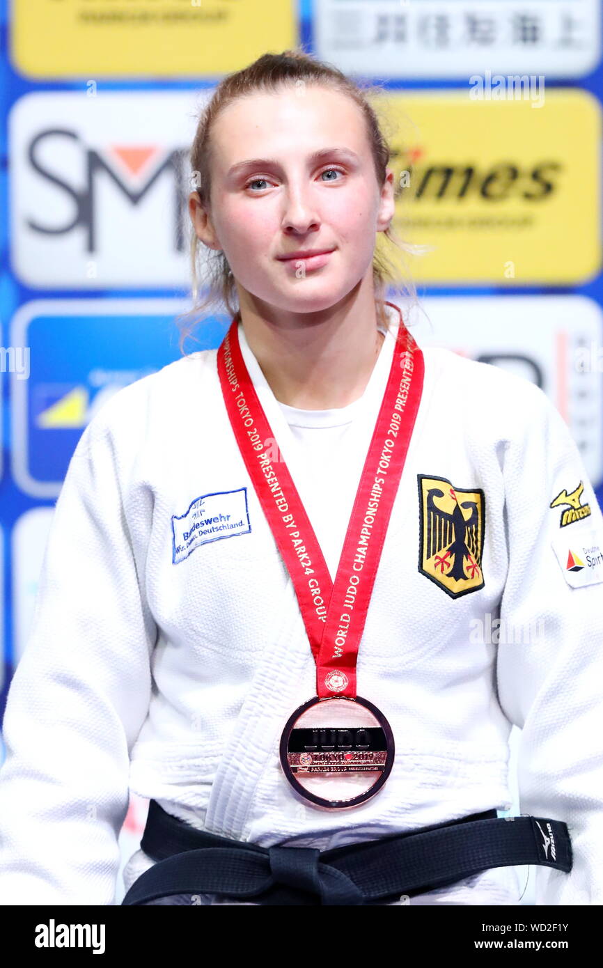 Nippon Budokan, Tokyo, Japan. 28th Aug, 2019. Martyna Trajdos (GER ...