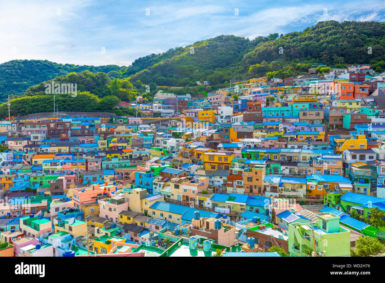 Gamcheon Culture Village,Busan, South Korea Stock Photo - Alamy