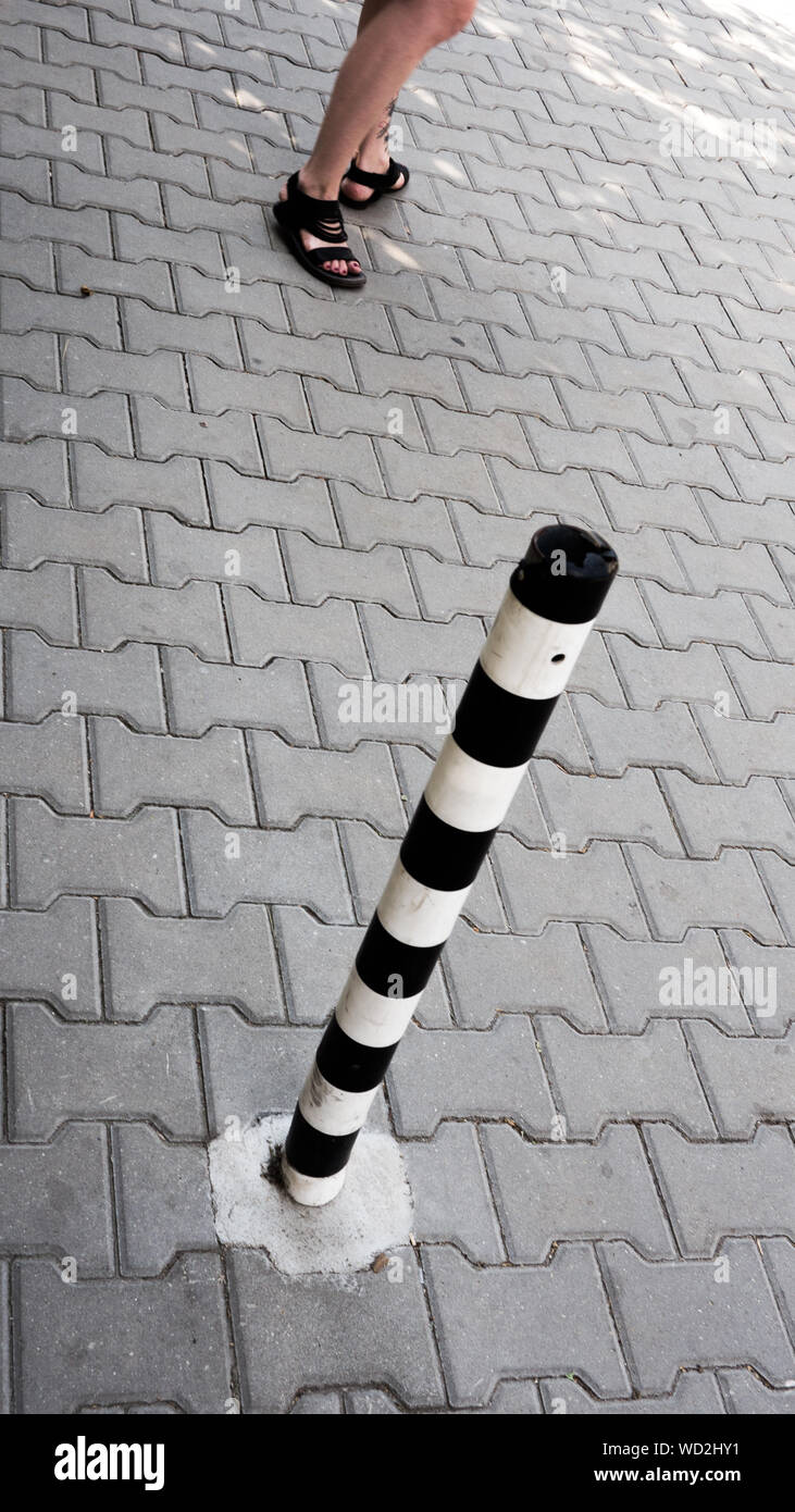 Striped pole hi-res stock photography and images - Alamy
